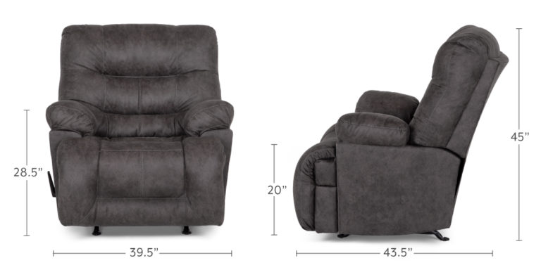 4585 Boss Fabric Recliner – Franklin Corporation